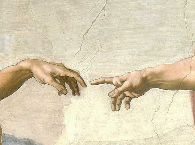 God meets man. How is this even possible? – Saint James Catholic Church