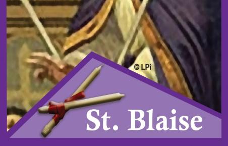 St. Blaise Day – Blessing of the Throats – Saint James Catholic Church